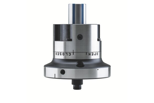 segment clamping mandrel AGILIS, power-operated, size AGILIS 3,flanged ...