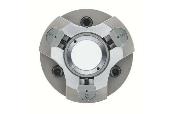 power-operated draw bar chuck ZFM, size 160,clamping insert cylindrical ...